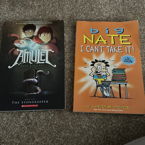 Scholastic | Other | Bundle Of 2 Comic Book Style Books | Poshmark